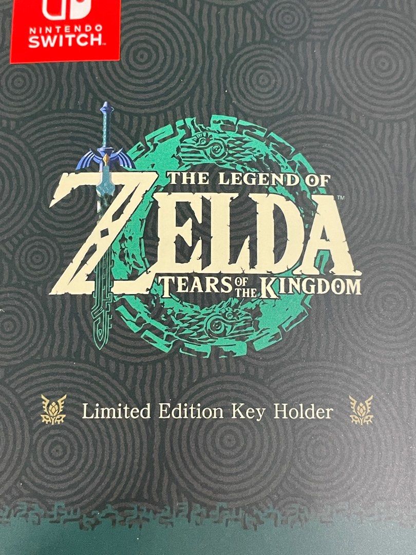 Legend of Zelda Tears of the Kingdom TOTK Limited Edition Key Holder ...