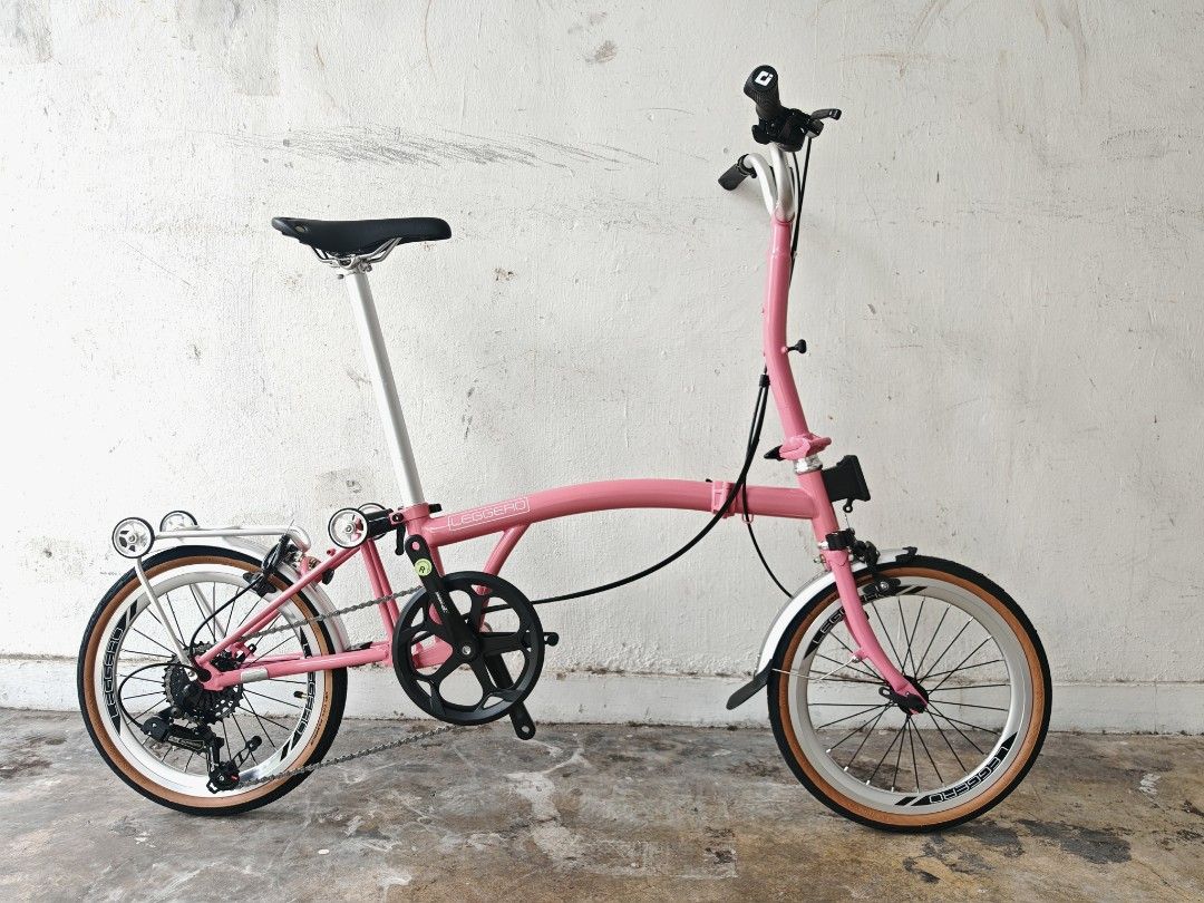 Leggero S7, 16 Inch Trifold bike, with Shimano 7 Speed Gears, Sports ...