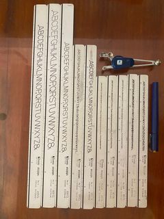 leroy scriber set (lettering set) - View all leroy scriber set ...