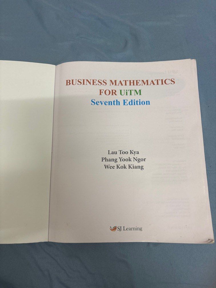 MAT112 UITM TEXTBOOK, Hobbies & Toys, Books & Magazines, Textbooks on ...