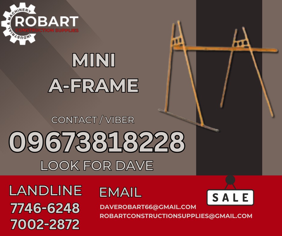MINI A FRAME, Commercial & Industrial, Industrial Equipment on Carousell