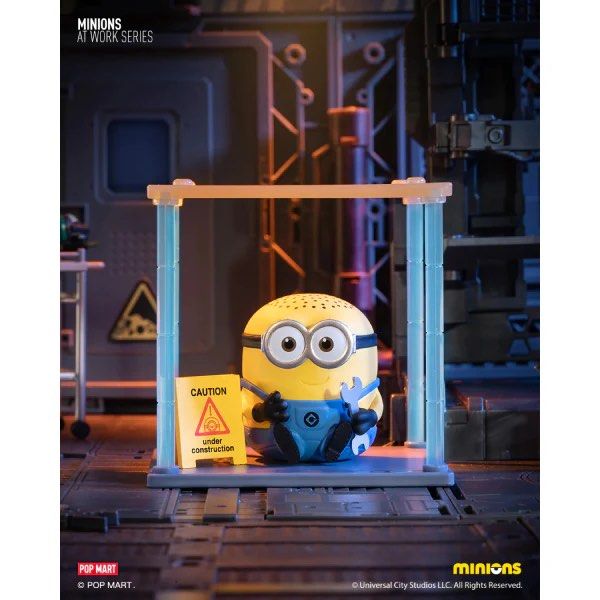 Minions at Work 迷你兵團 小黃人 Popmart 盲盒, 興趣及遊戲, 玩具 & 遊戲類 - Carousell