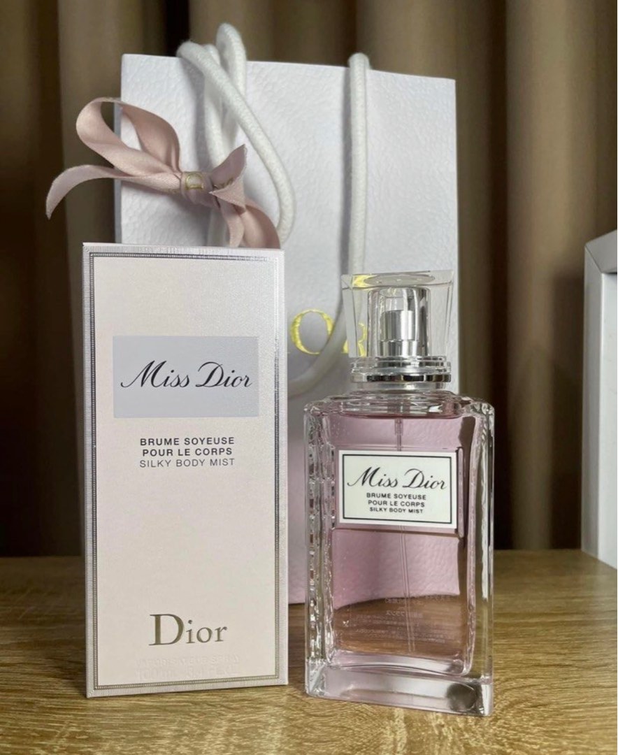 Miss Dior Body Mist 100ml, Beauty & Personal Care, Fragrance ...