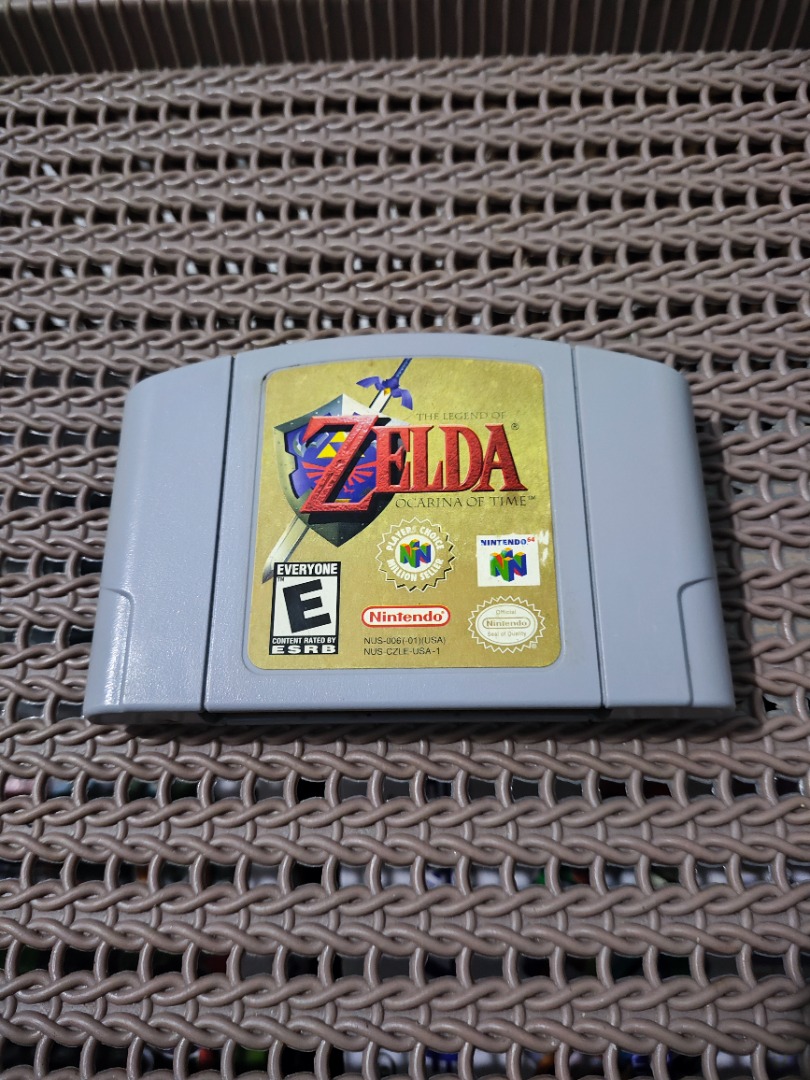 N64 Nintendo 64 US Game Cartridge The Legend of Zelda Ocarina of Time ...