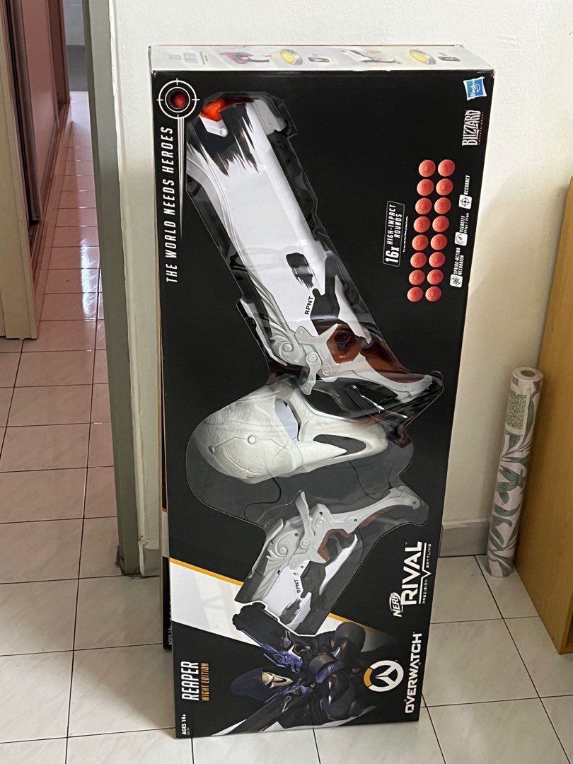 Nerf Rival Overwatch Reaper Wight Edition, Hobbies & Toys, Toys & Games ...