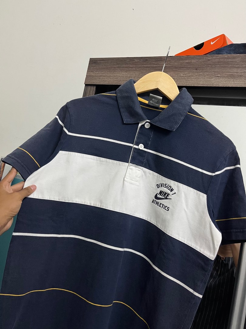 NIKE COLLAR ( LOGO SULAM , DESIGN BEST ), Men's Fashion, Tops & Sets ...