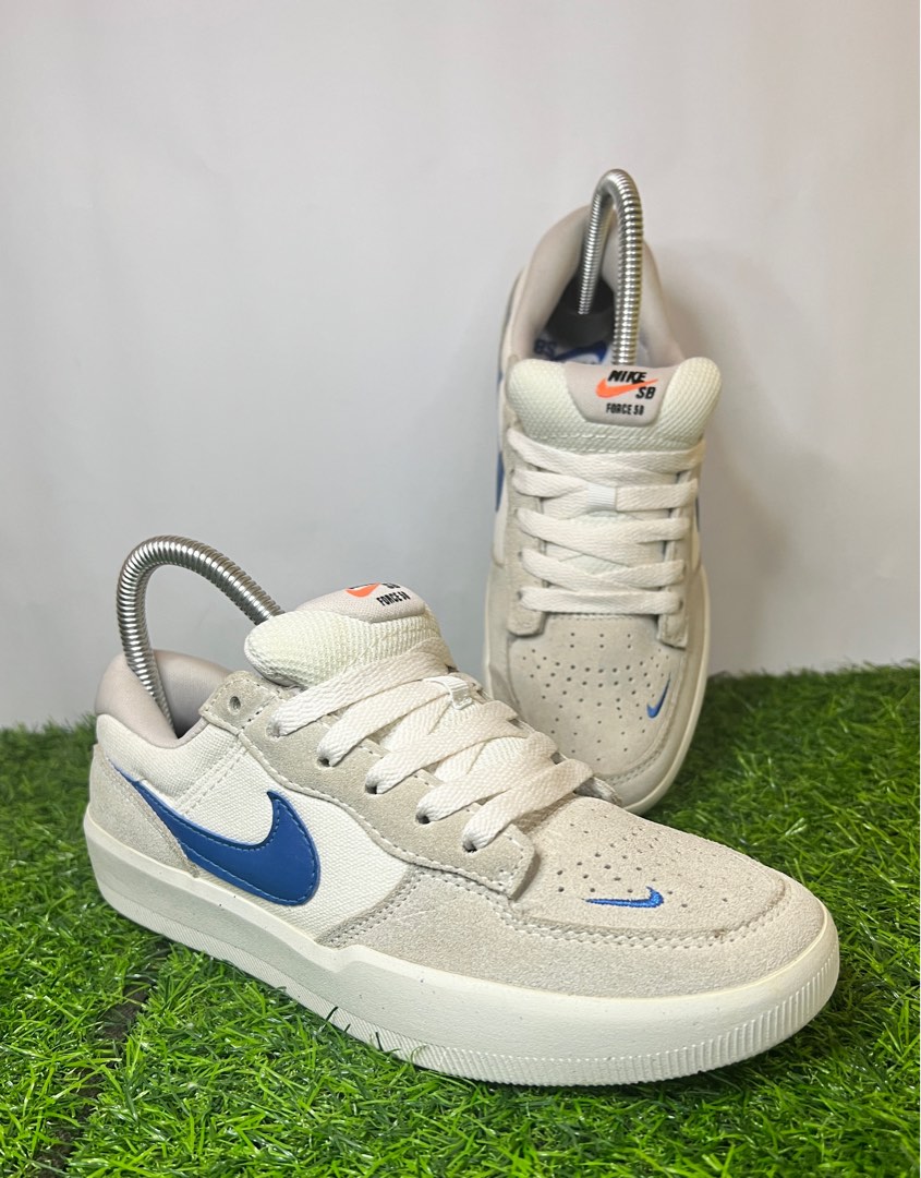 NIKE SB FORCE 58 PHANTOM BLUE, Women's Fashion, Footwear, Sneakers on ...