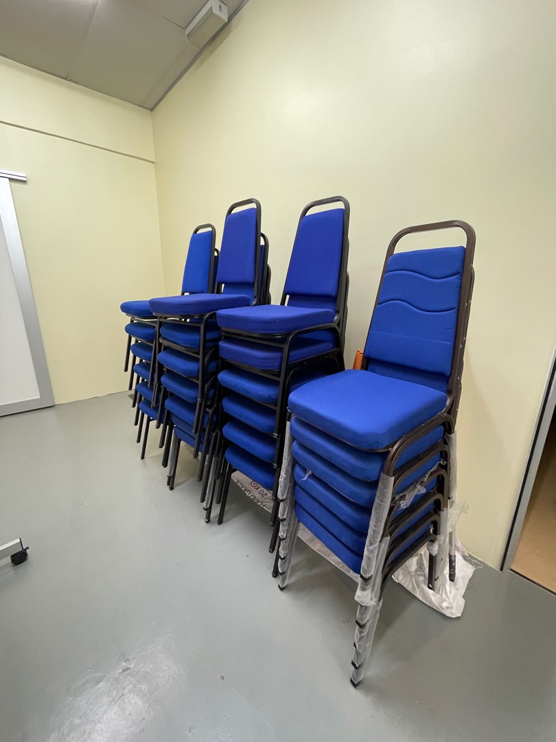 Office Kerusi Besi , Office Chair, Furniture & Home Living, Furniture ...