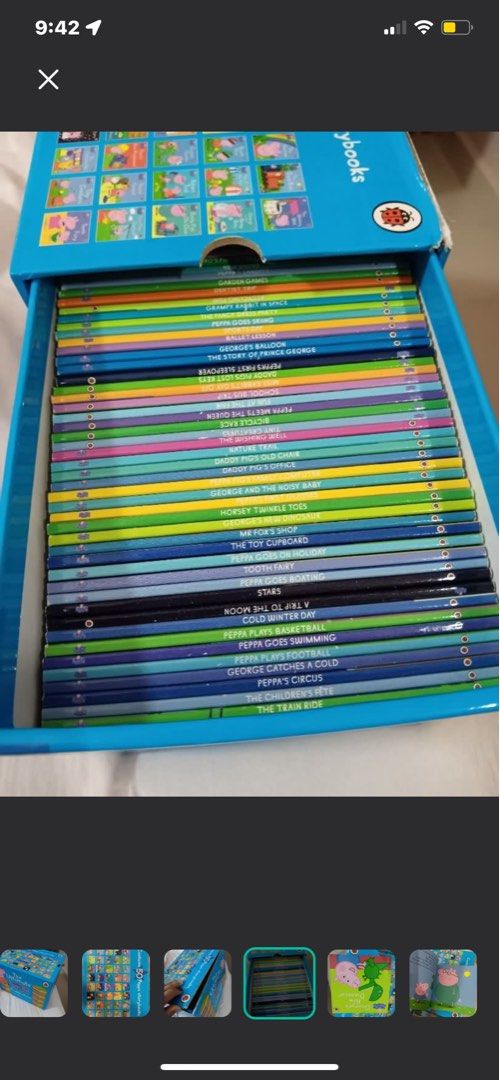 Original Peppa Pig set books, Hobbies & Toys, Books & Magazines ...