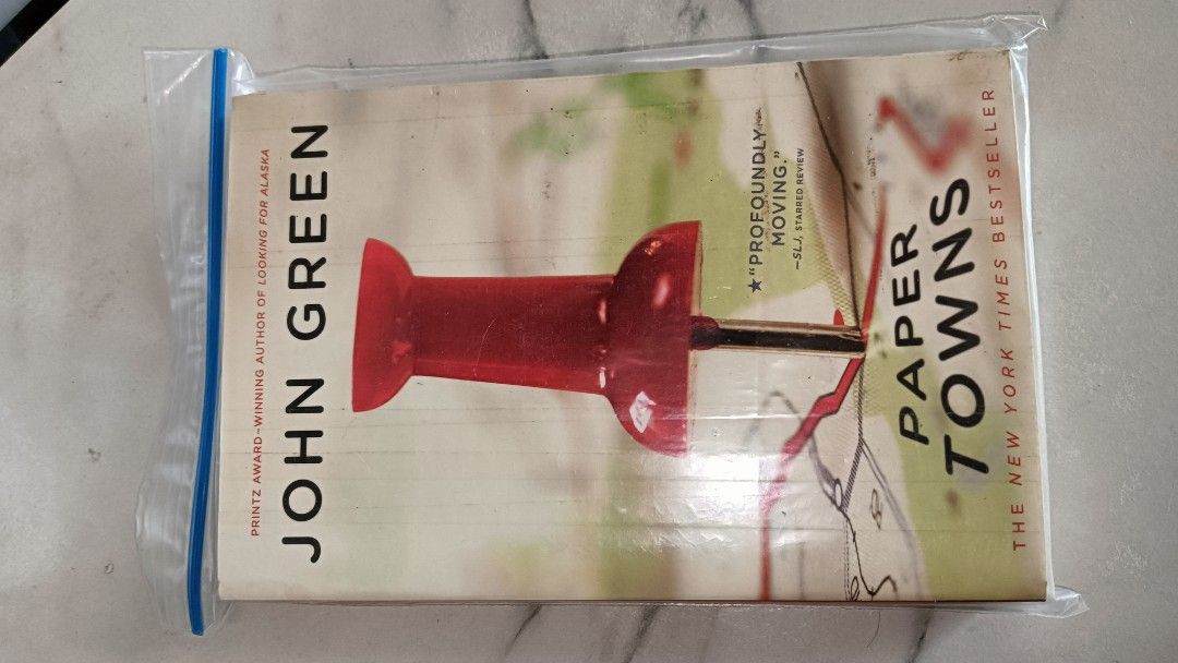 PAPER TOWNS BY JOHN GREEN, Hobbies & Toys, Books & Magazines ...
