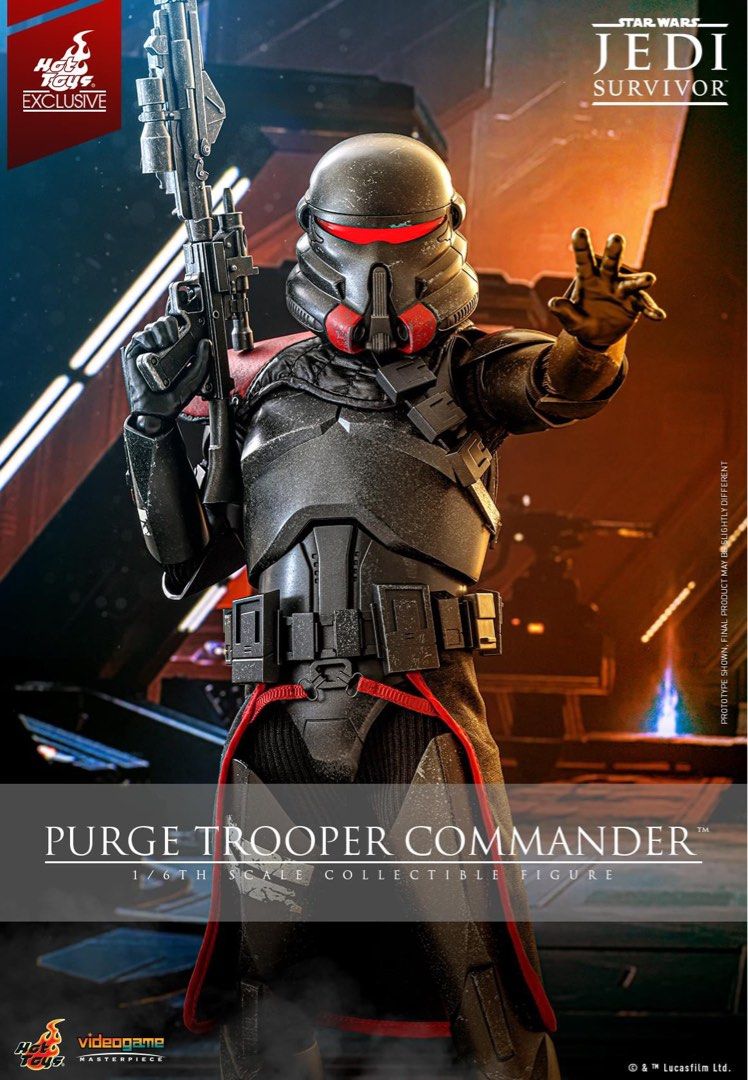 [PO] Hot Toys - Star Wars: Jedi Survivor - 1/6th scale Purge Trooper ...