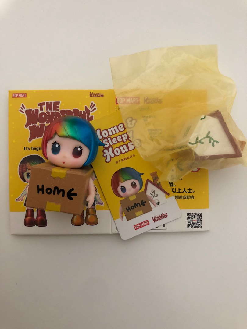 Pop Mart Home & Sleepy House - Hapico The Wonderful World Series by ...