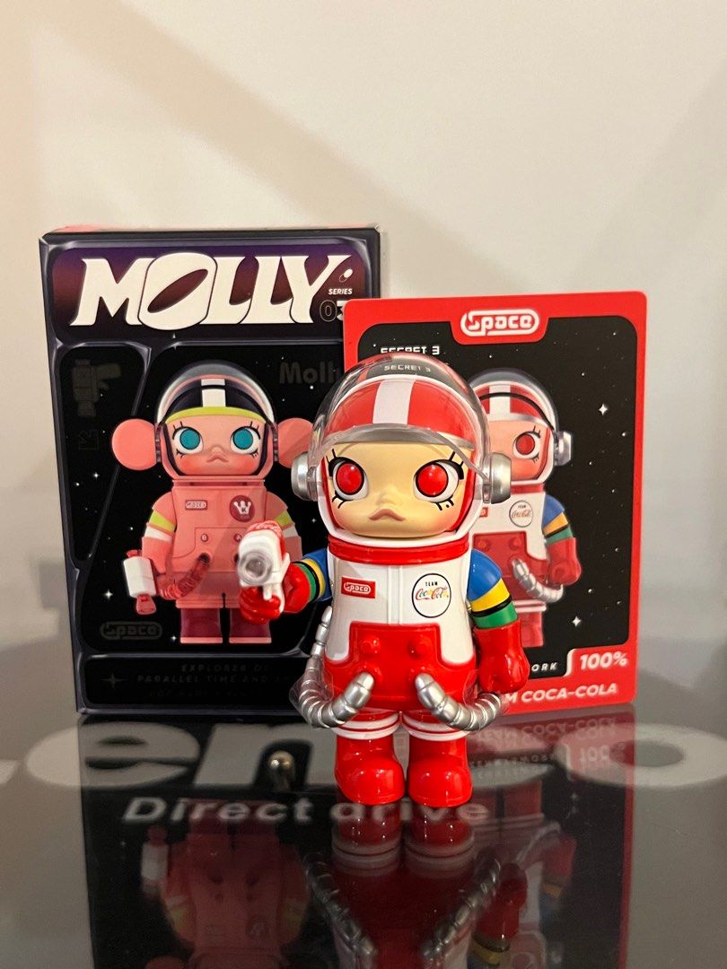 [POP MART] Space Molly Version 3 - Coca Cola 100% Secret, Hobbies ...