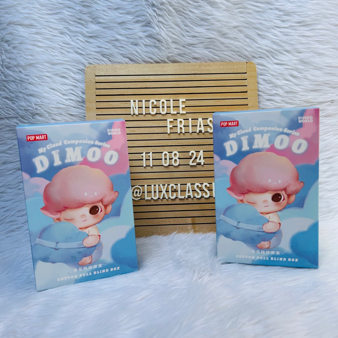 Popmart Dimoo World My Cloud Companion Series, Hobbies & Toys, Toys ...