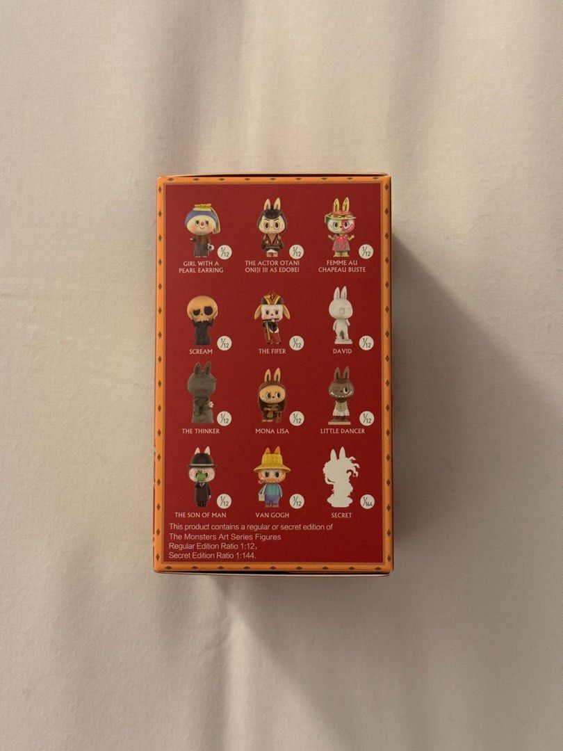 Popmart Paris Louvre Exclusive The Monsters Art Labubu, Hobbies & Toys ...
