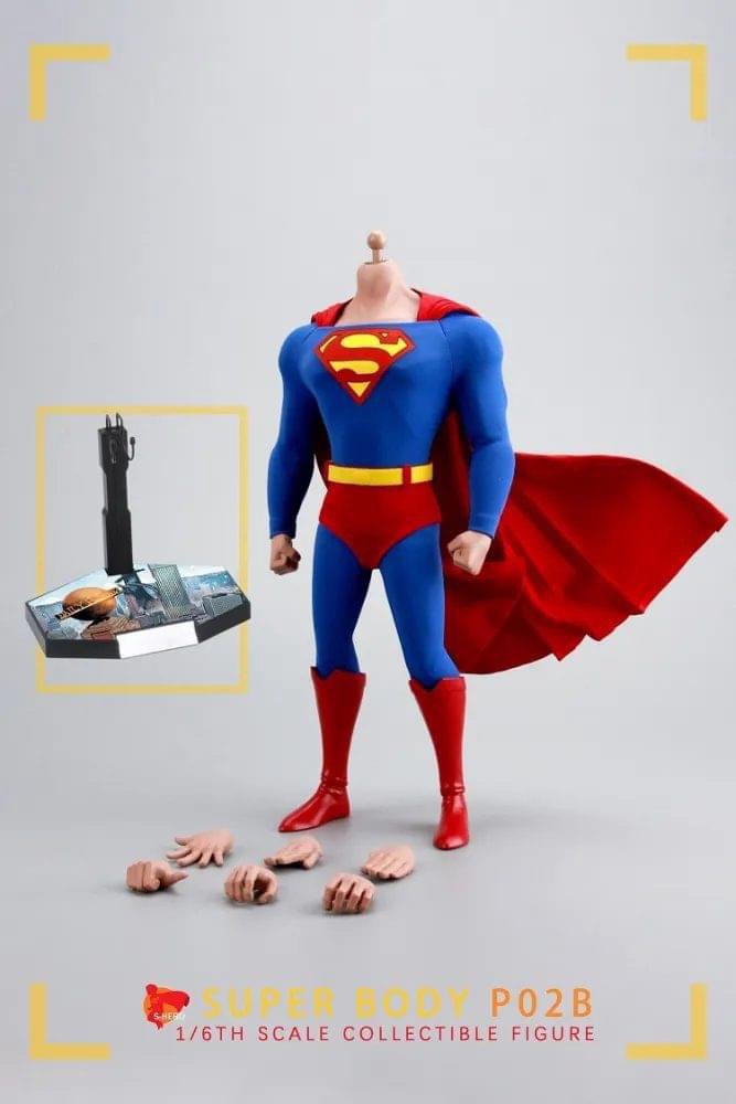 S-HERO TOYS SUPERMAN (P01 + P02B) PRE ORDER 1/6 SCALE FIGURE, Hobbies ...