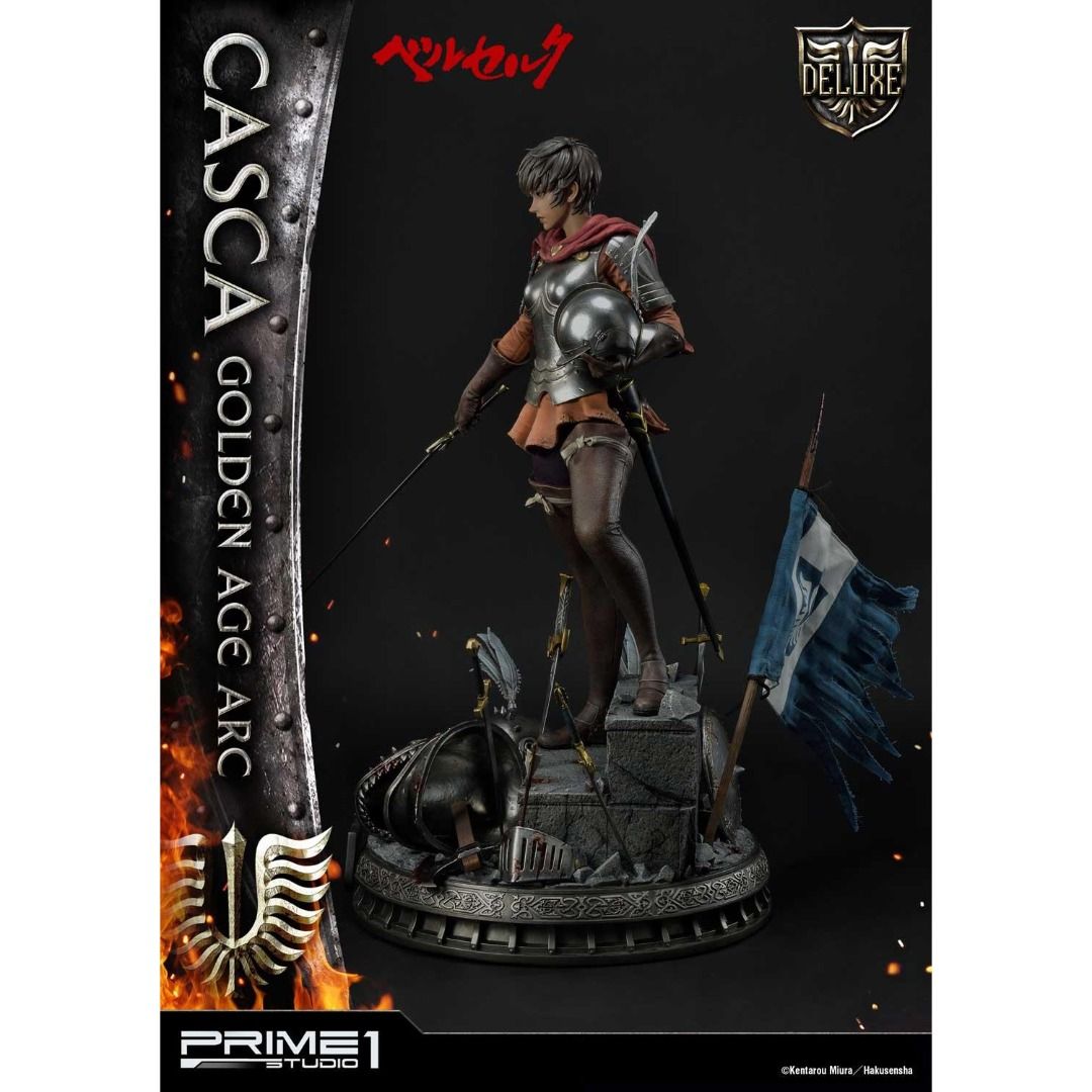 Prime 1 Studio Berserk Casca Golden Age Arc 1/4 Scale Figure Toy Statue ...