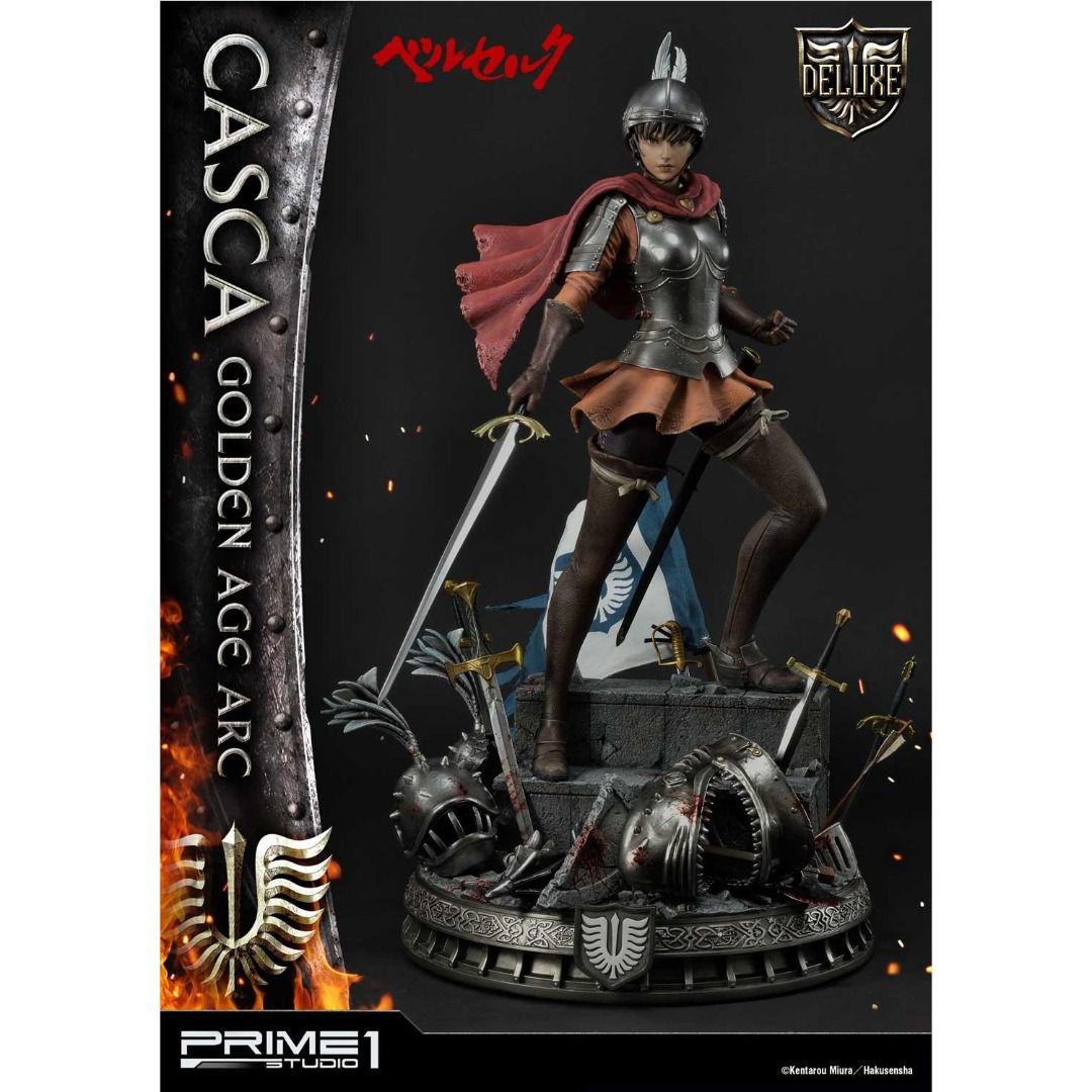Prime 1 Studio Berserk Casca Golden Age Arc 1/4 Scale Figure Toy Statue ...