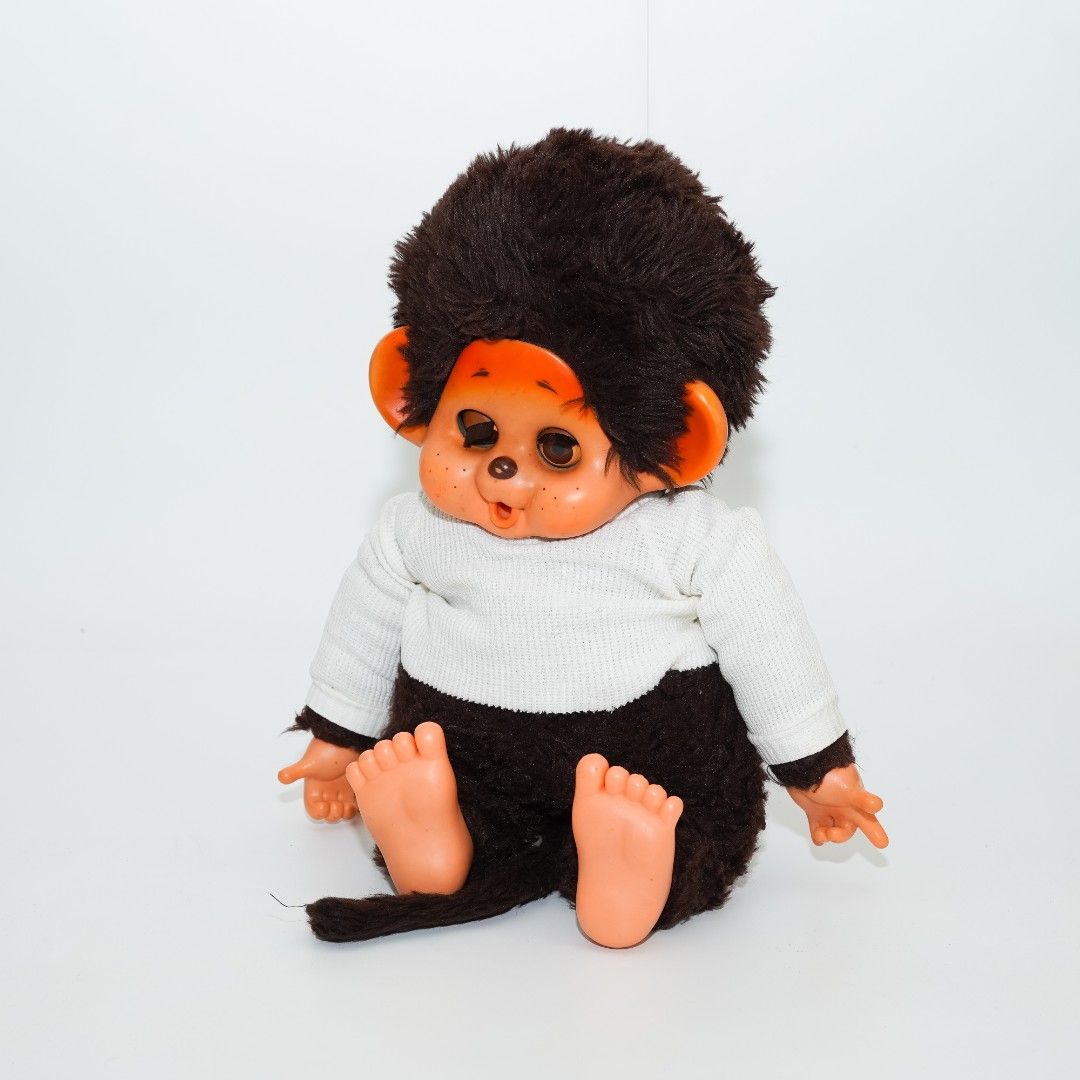 Rare Biq size vintage Toho Daisuke Monchhichi Sleep eye doll, Hobbies ...