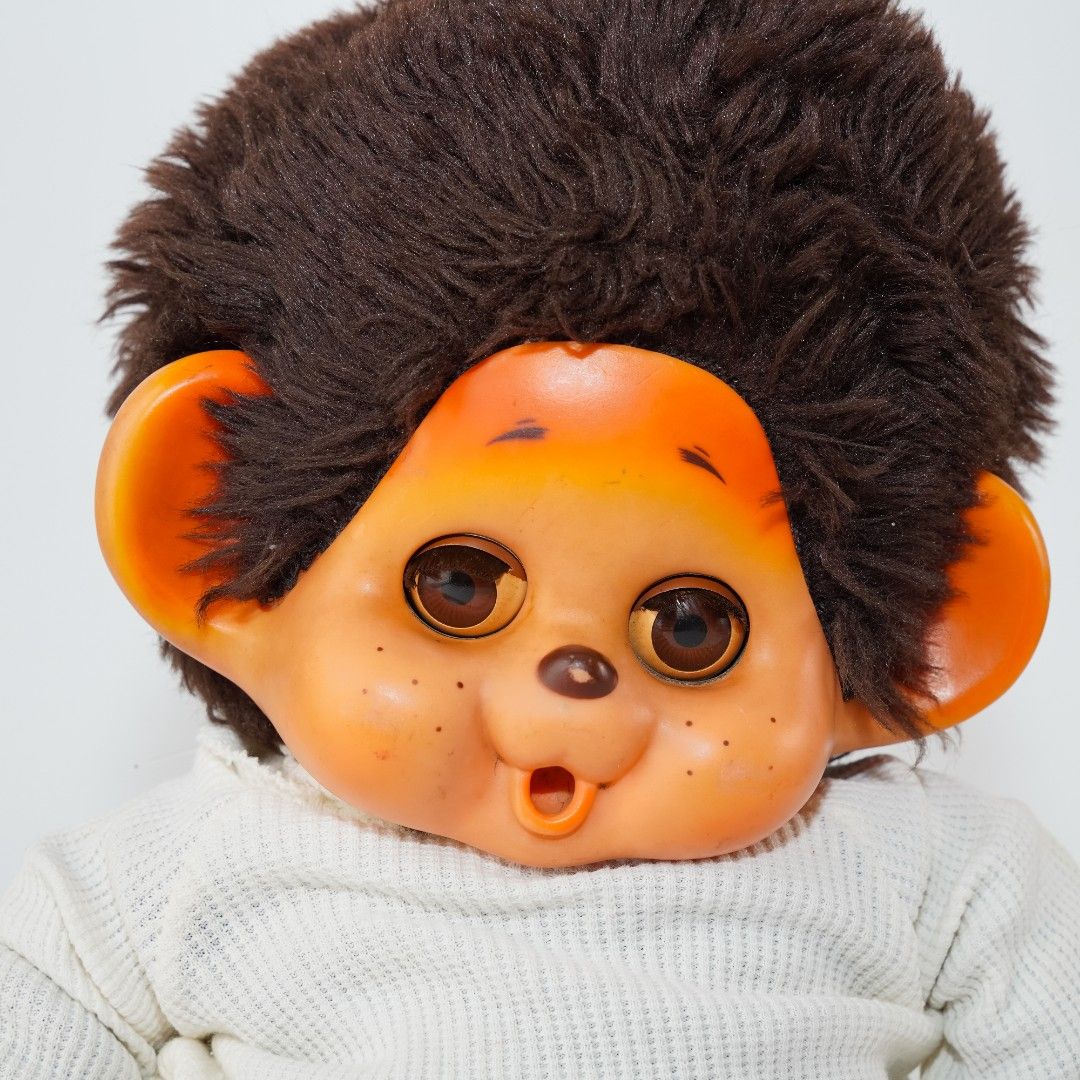 Rare Biq size vintage Toho Daisuke Monchhichi Sleep eye doll, Hobbies ...