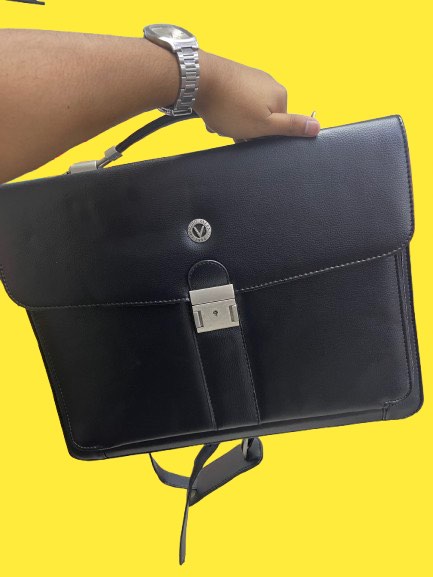 Rare GIORGIO VALENTI 1994 Leather Executive Bag, Luxury, Bags & Wallets ...