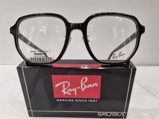 Rayban Wayfarer Condong Matte Black Size 50, Men's Fashion, Watches ...