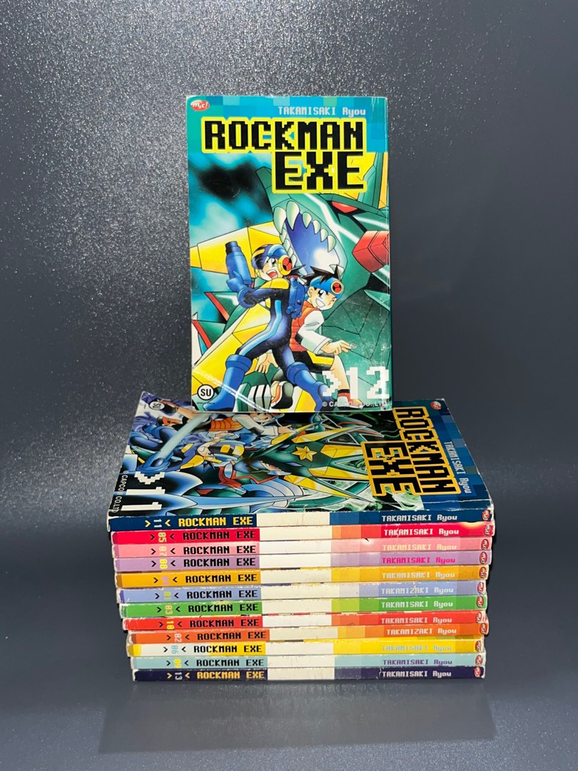 Rockman Exe full set, Buku & Alat Tulis, Komik dan Manga di Carousell
