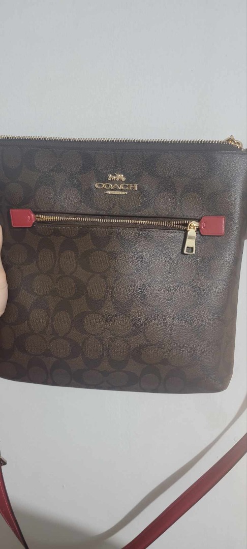 Rowan File Bag In Signature Canvas, Women's Fashion, Bags & Wallets ...