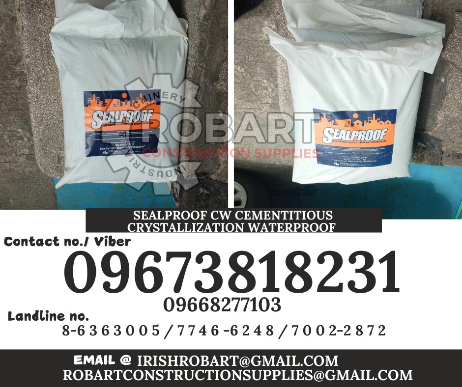 sealproof CW cementitious crystallization waterproof, Commercial ...