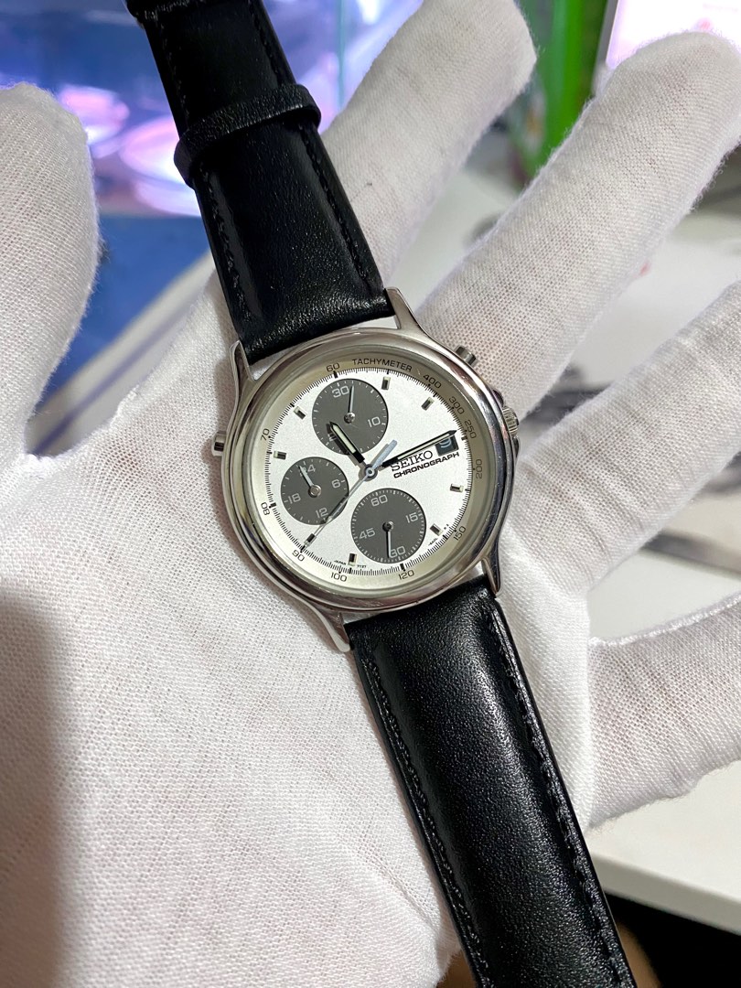 Seiko Panda Chronograph (Japan), Men's Fashion, Watches & Accessories ...