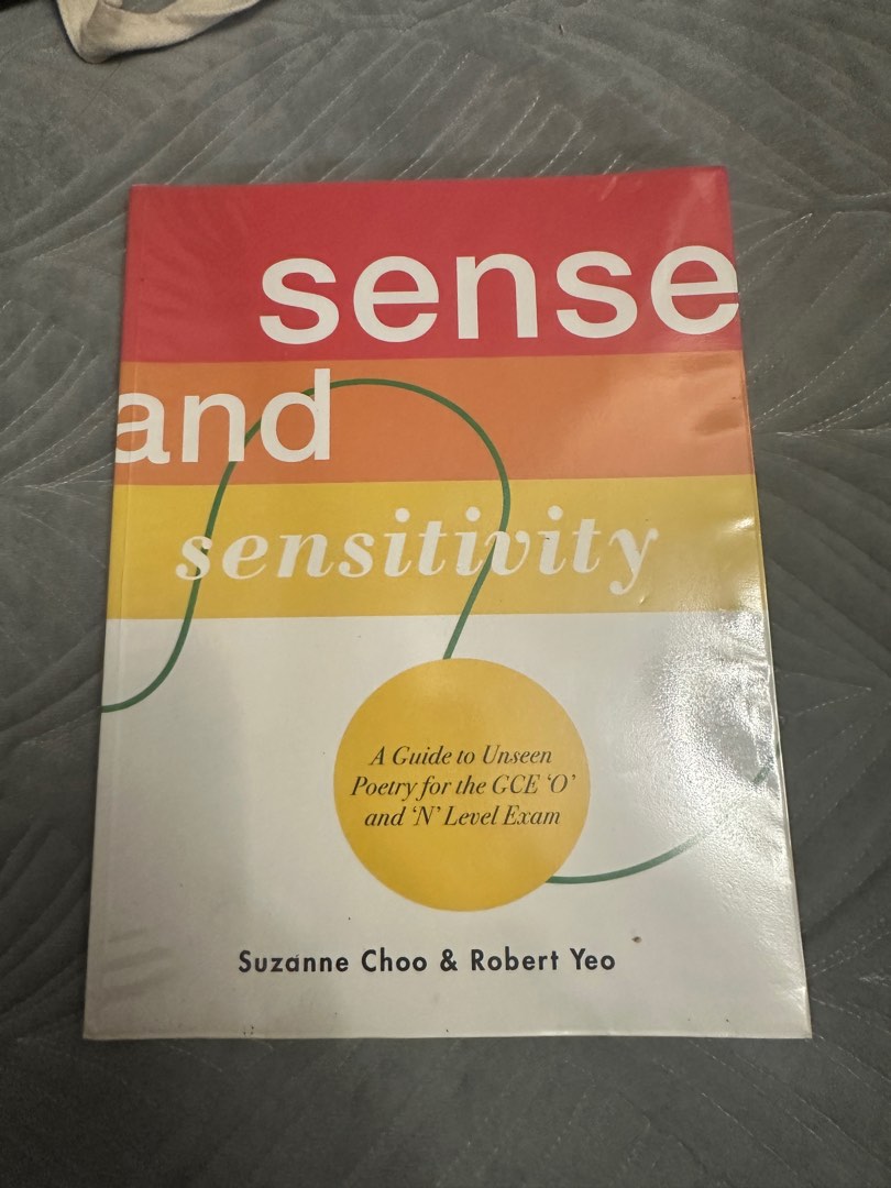 Sense and Sensitivity: A guide to unseen poetry for the GCE O and N level exam, Hobbies & Toys ...