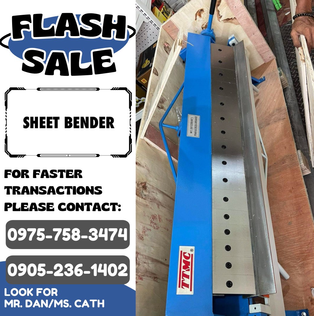 Sheet Bender, Commercial & Industrial, Construction Tools & Equipment ...