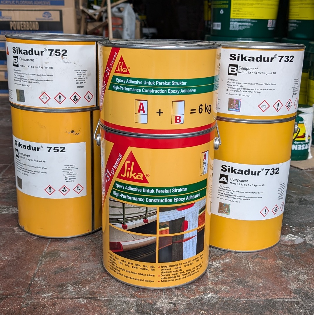 Sika Sikadur 31CF / 732 / 752 / 42, Commercial & Industrial, Construction Tools & Equipment on ...