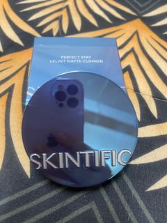 Skintific Perfect Stay Velvet Matte Cushion Code Ivory, Beauty ...