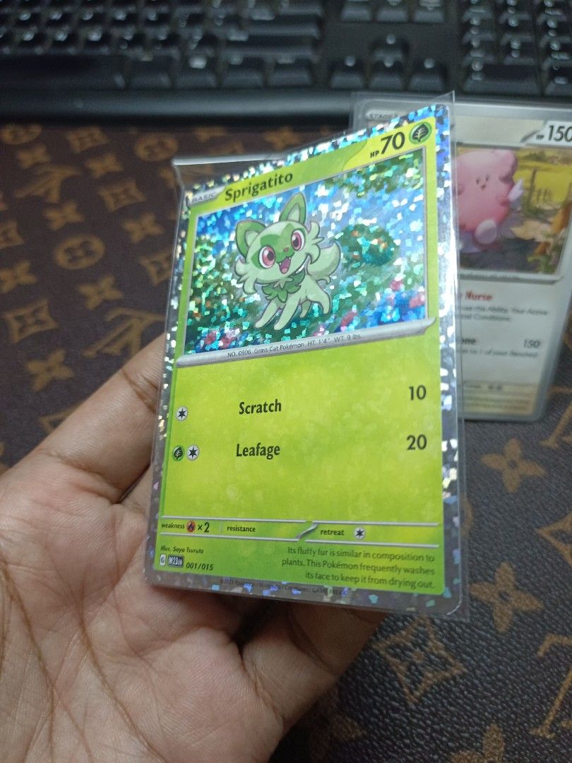 Sprigatito 001/015 - McD Holo Promo 2023 (Limited Edition) Pokemon Card ...