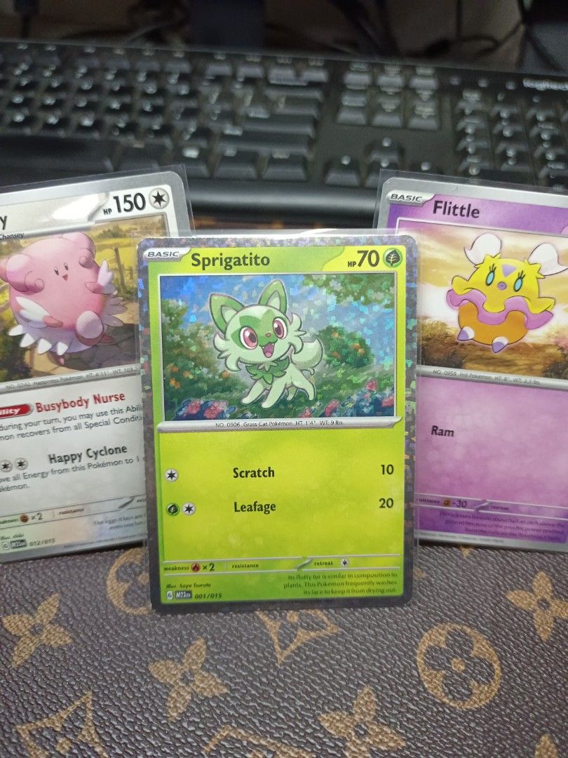 Sprigatito 001/015 - McD Holo Promo 2023 (Limited Edition) Pokemon Card ...