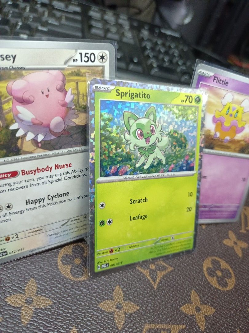 Sprigatito 001/015 - McD Holo Promo 2023 (Limited Edition) Pokemon Card ...