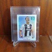 STICKER BOLA PANINI CALCIATORI CRISTIANO RONALDO JUVENTUS SIIUU HOLO ...