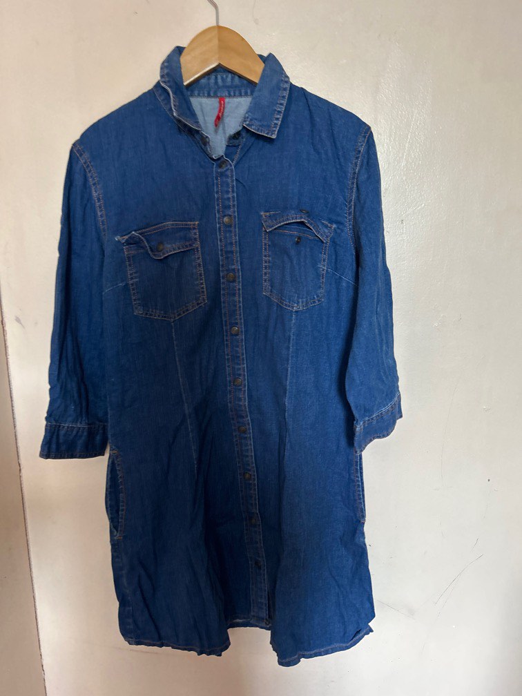 Stradivadius maong dress, Women's Fashion, Dresses & Sets, Dresses on ...