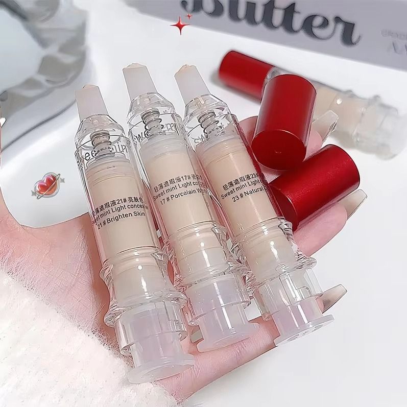Sweet Mint Liquid Concealer Waterproof Cover Acne Mark Dark Circle Long ...