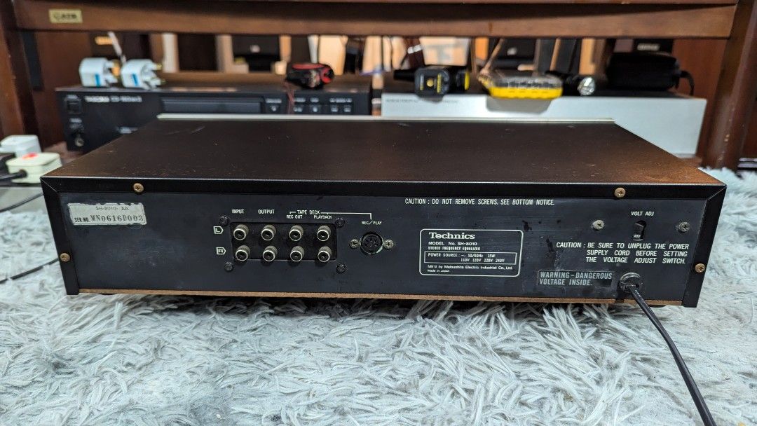 Technics SH-8010 Equalizer, Audio, Soundbars, Speakers & Amplifiers on ...