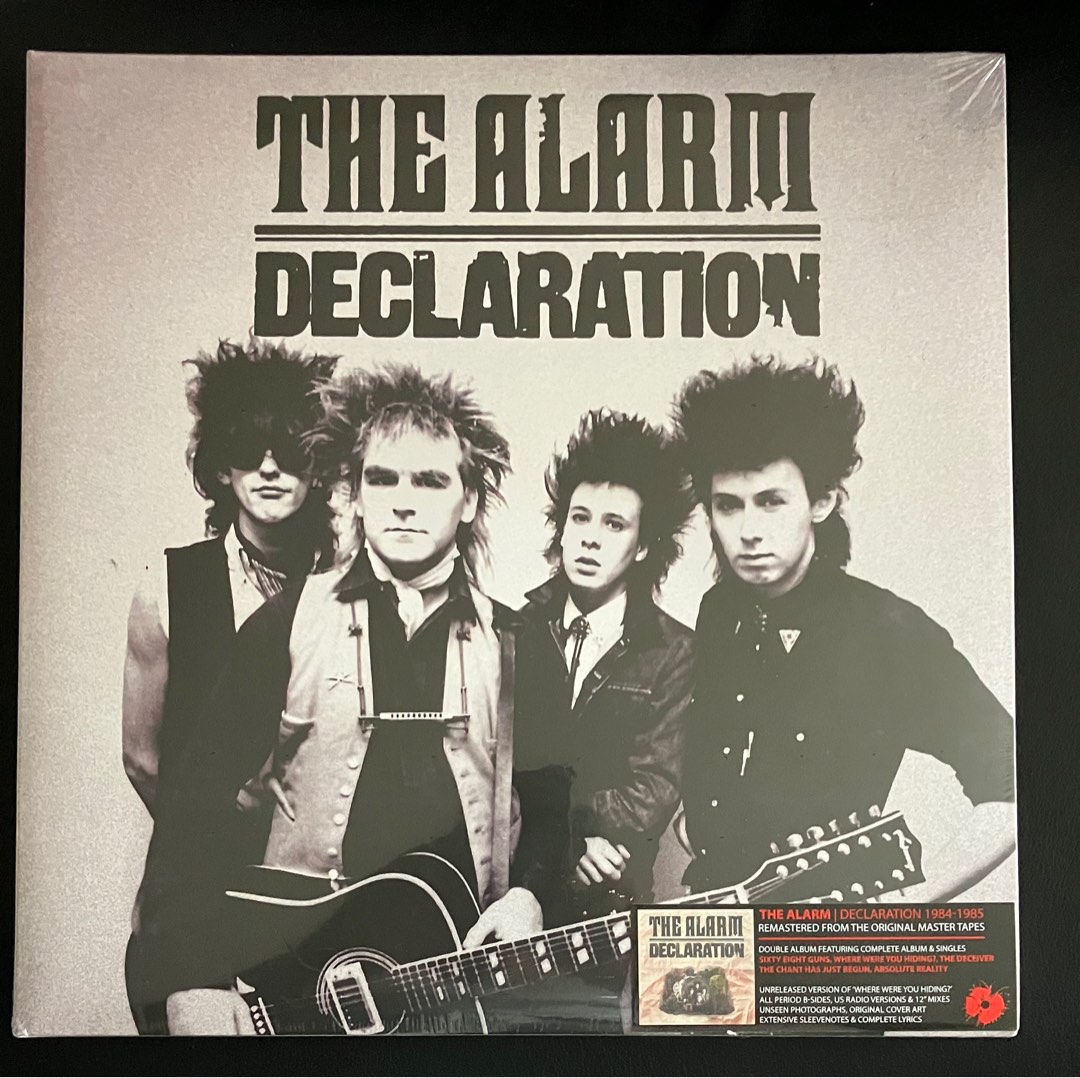 THE ALARM Declaration 1984-1985 2x Vinyl LP, Hobbies & Toys, Music ...