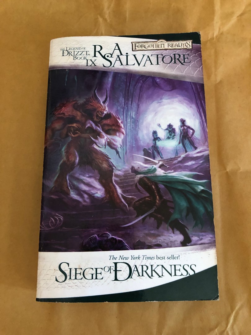 The Legend of Drizzt Book 9: Siege of Darkness | Forgotten Realms ...
