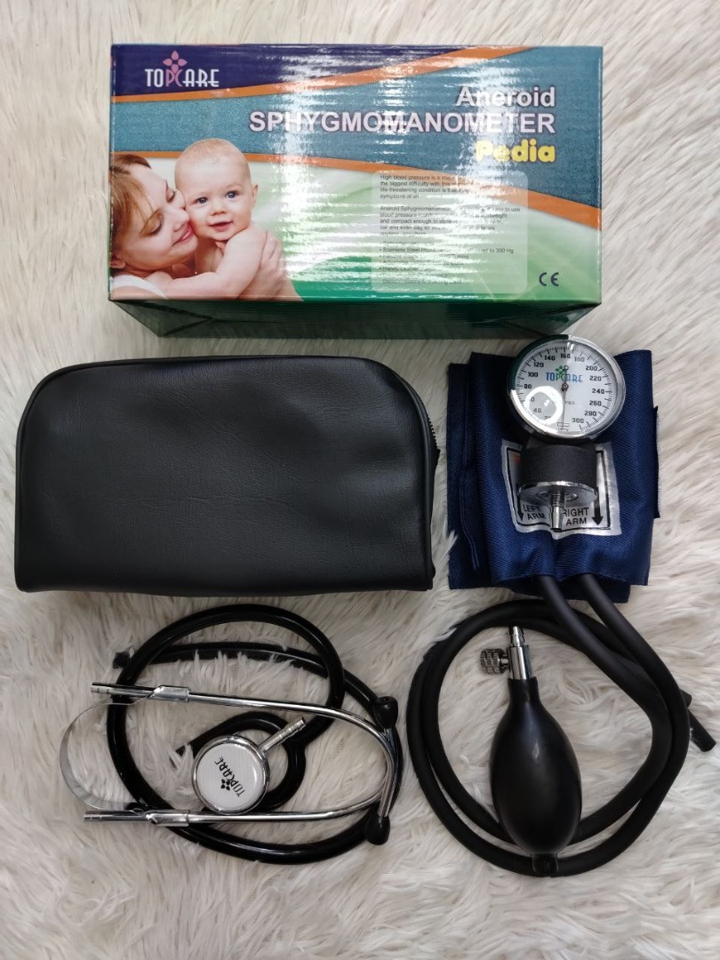 TOP CARE ANEROID SPHYGMOMANOMETER PEDIA, Health & Nutrition, Medical ...