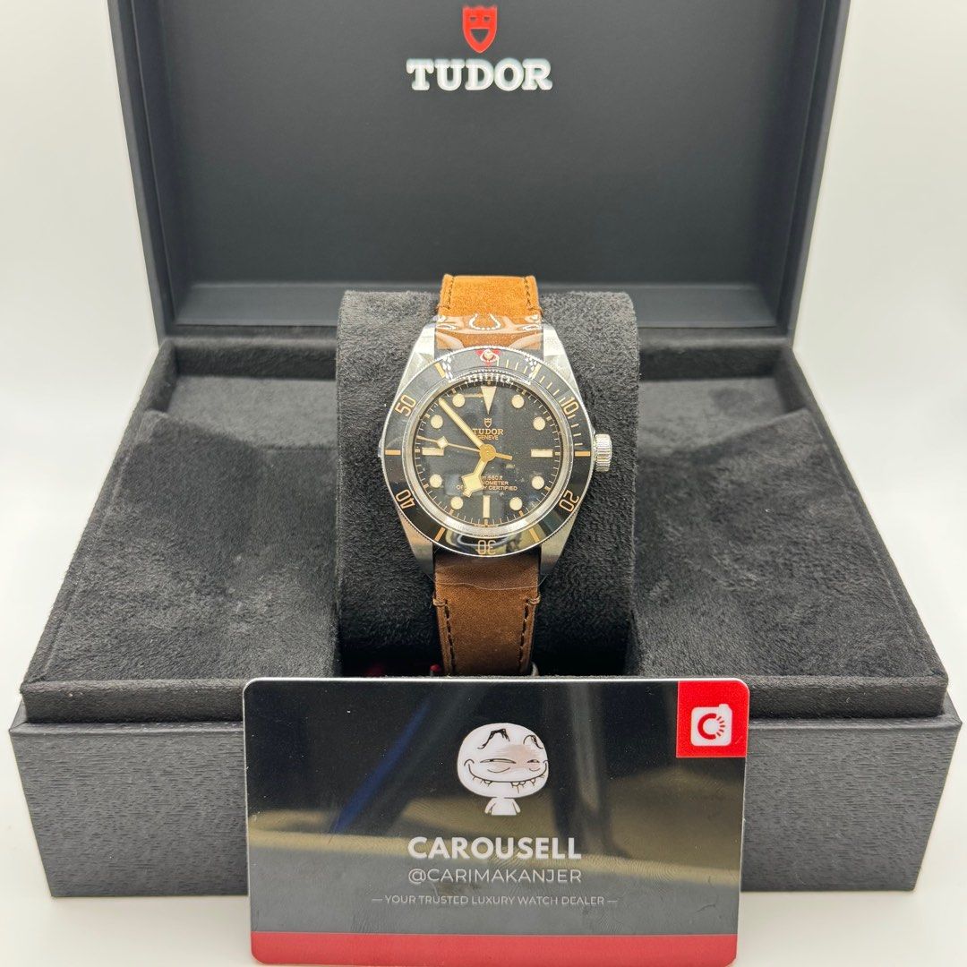 Tudor Black Bay 58 Leather M79030N, Luxury, Watches on Carousell