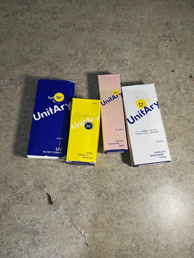 Unitary Sunscreen Varian Lengkap Sun Screen, Kesehatan & Kecantikan ...