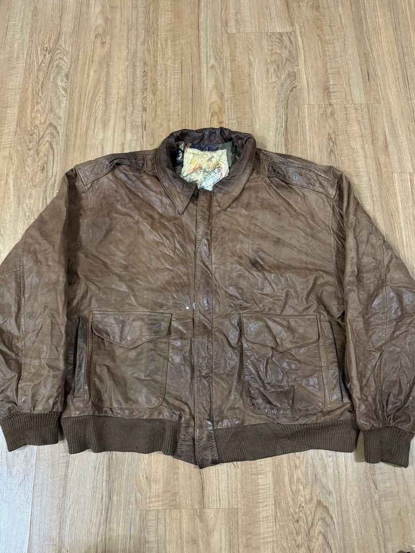 VINTAGE G111 FLIGHT JACKET, Hobbies & Toys, Collectibles & Memorabilia ...