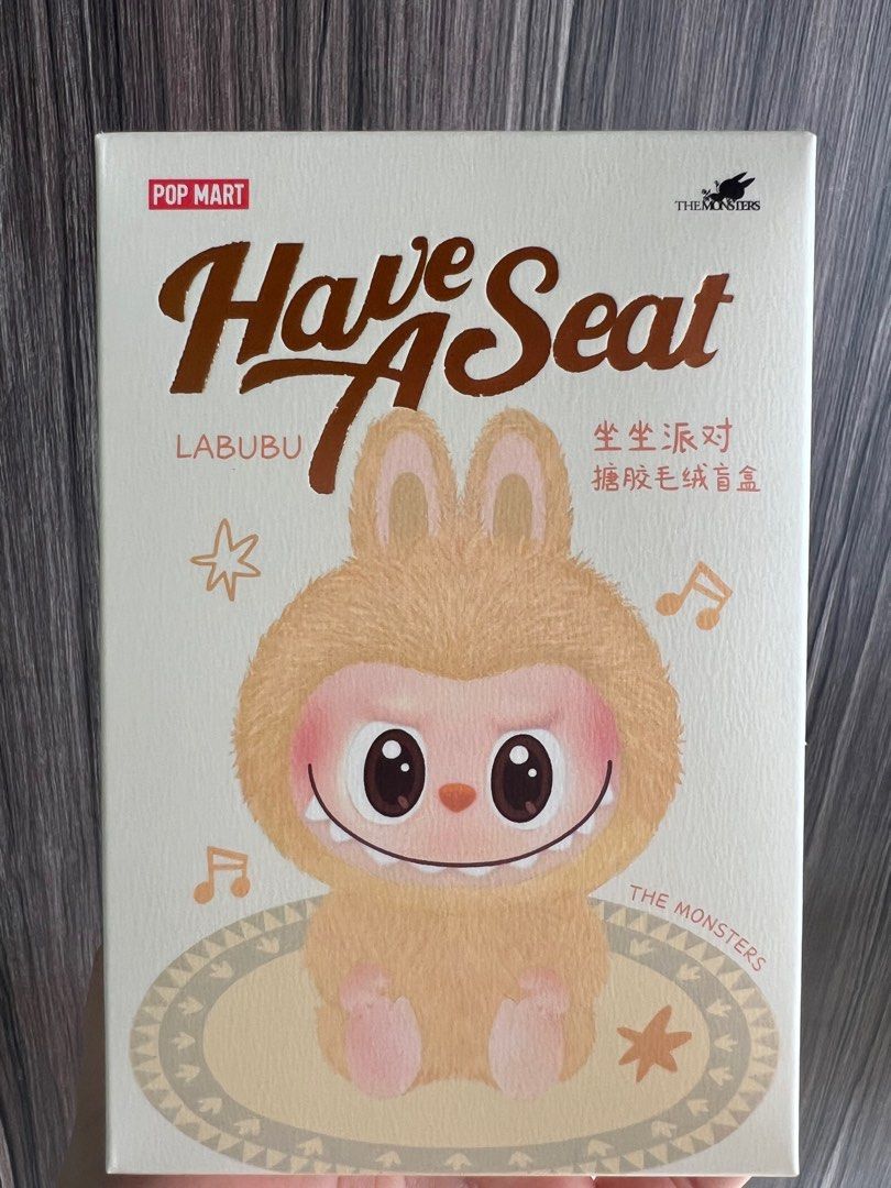 Pastel purple zizi Labubu v2_POP MART THE MONSTERS - Have a Seat Vinyl ...