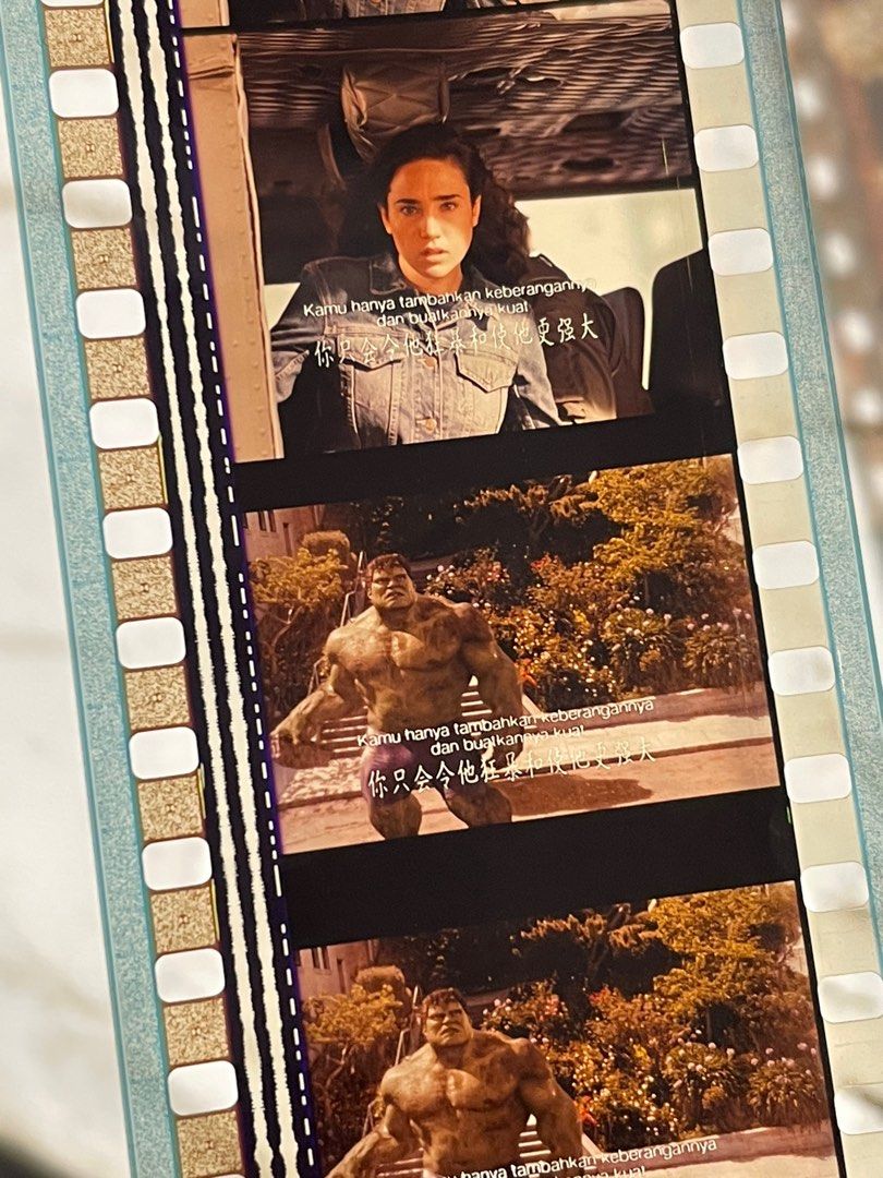 35mm trailer Hulk Ang Lee, Hobbies & Toys, Collectibles & Memorabilia ...