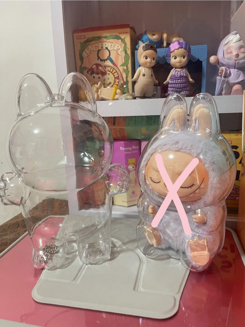 ACRYLIC CASE FOR LABUBU V1, Hobbies & Toys, Toys & Games on Carousell